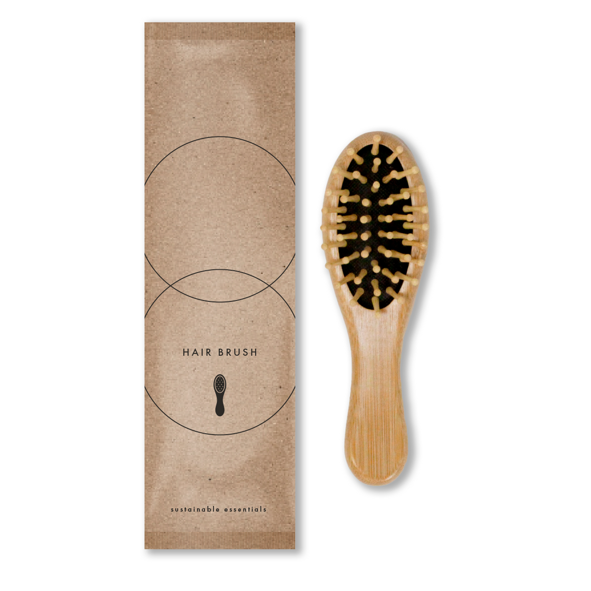 Kraft Hair Brush (Carton of 200) – Buzz USA