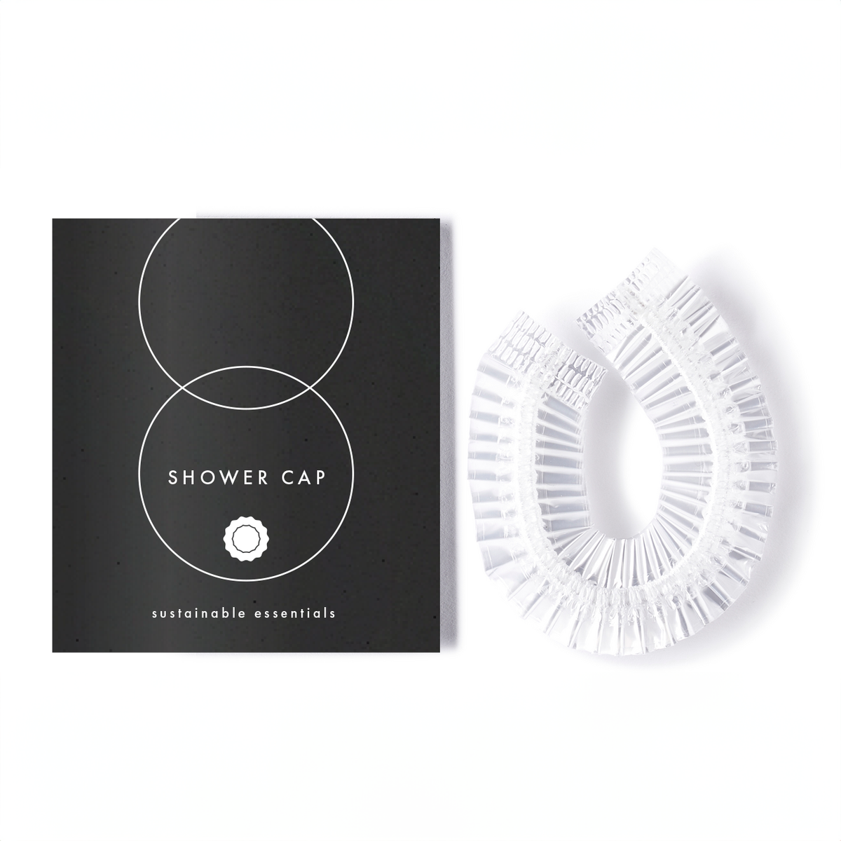 Sustainable Essentials - Shower Caps - Premium Black – Buzz Shop USA