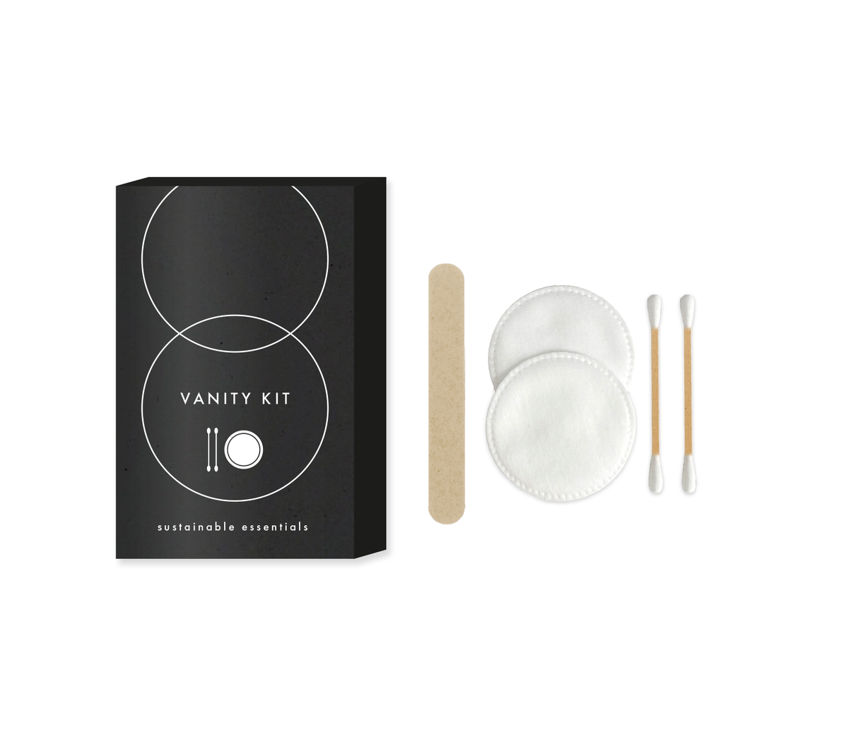 Sustainable Essentials - Vanity Kit - Premium Black – Buzz Shop USA